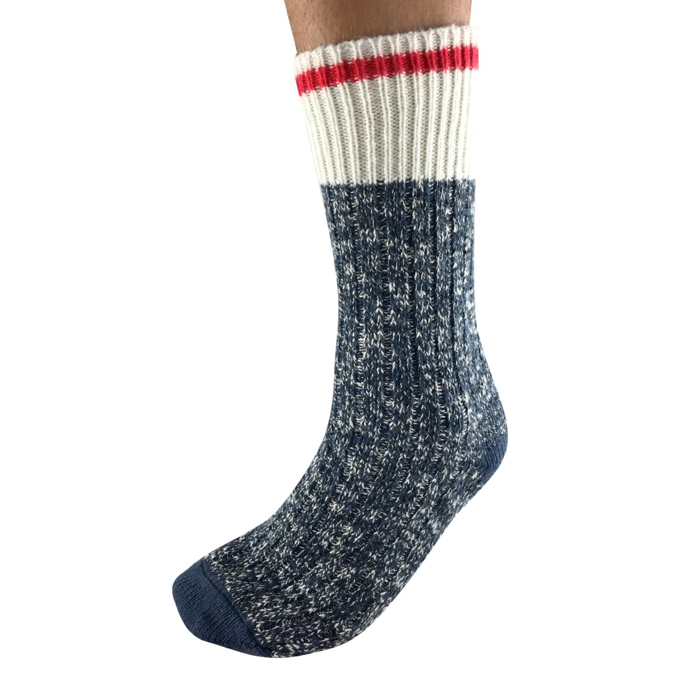 Duray Canadian Made Unisex Crew Wool Boot Style Socks