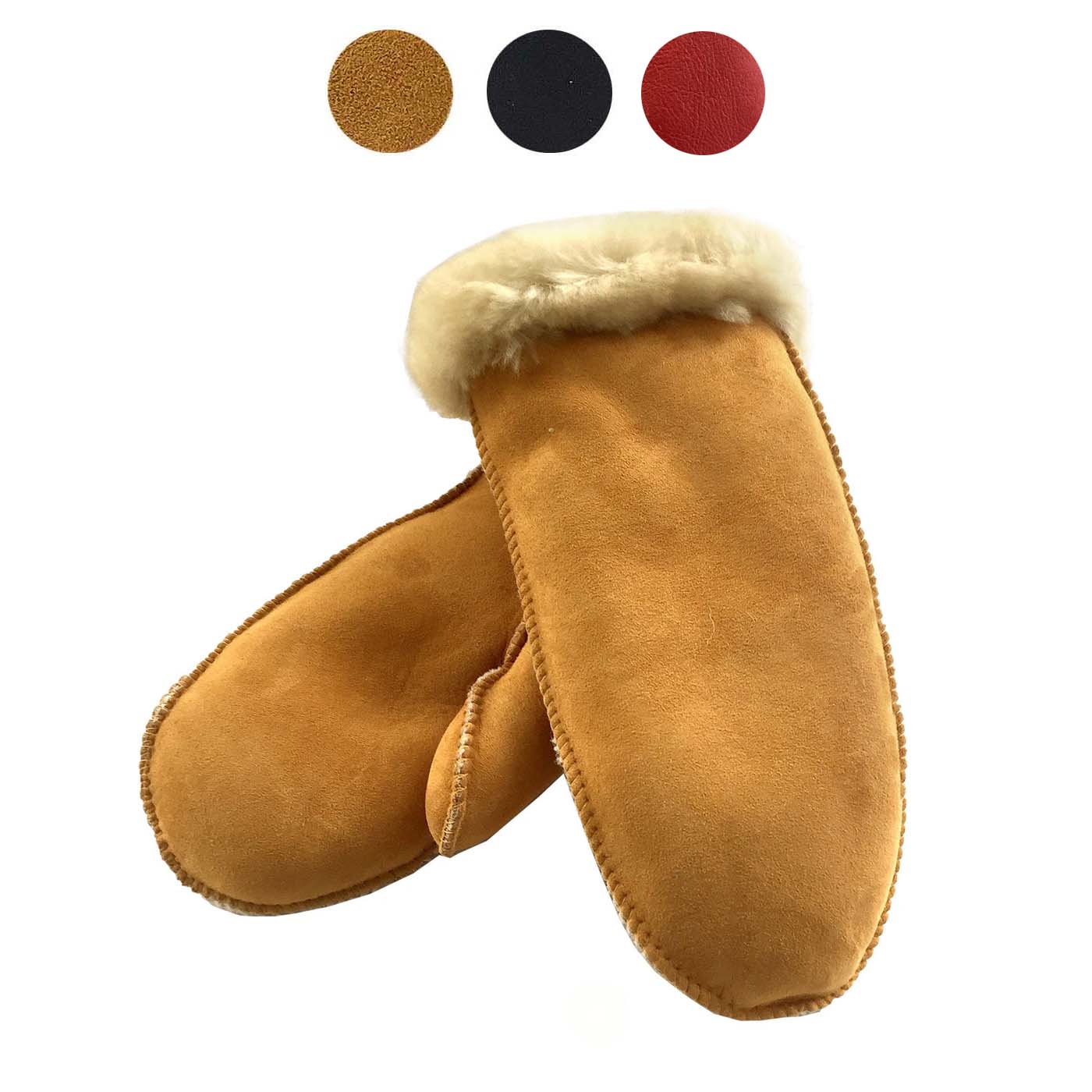 Women's Best & Warmest Real Stylish Sheepskin Insulated Mittens